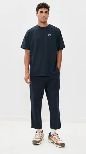 MALBON Bermuda Tee - Navy