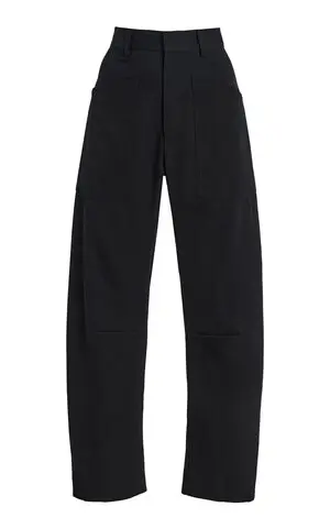 NILI LOTAN Shon Barrel-leg Pants