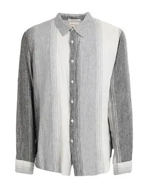 Crossley Shirt Size Linen - Light Grey