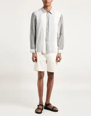 Crossley Shirt Size Linen - Light Grey