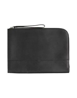VALEXTRA Document Holder - Black
