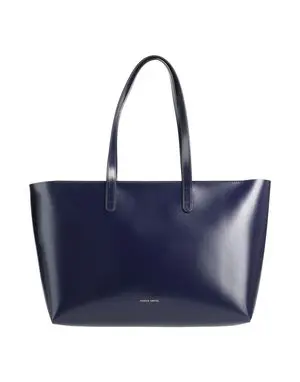 MANSUR GAVRIEL Leather Shopper Bag - Navy