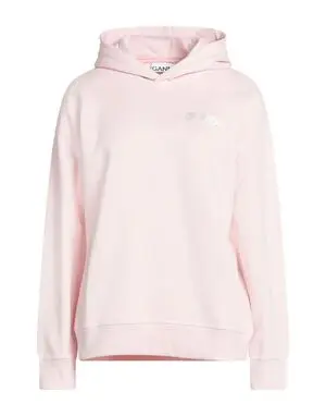 GANNI Sweatshirt Light Organic Cotton - Pink