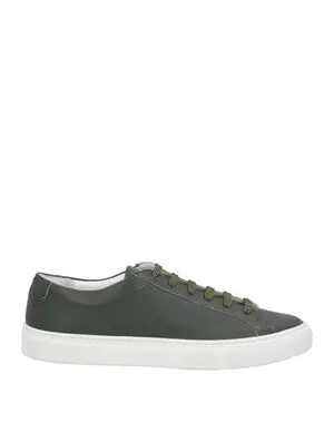 MOORER Light Leather Sneakers - Green