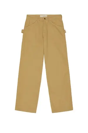AFTER PRAY Neo Washed Work Pants - Beige