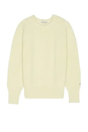 AFTER PRAY Rover Patched Knit Crew Neck Sweater