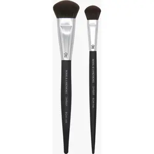 OMNIA BRUSH Complexion Brush Duo Bundle - Black