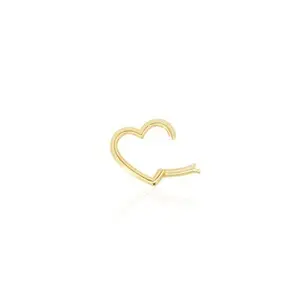 THE LOVERY FINE JEWELRY 14k Heart Charm Holder - Yellow Gold