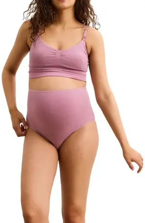 Hatch Collection The Essential Nursing And Pumping Bra - Elderberry