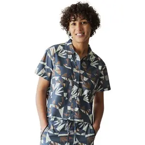 KAVU Sea La Vie Short Sleeve Shirt Mod Leaf