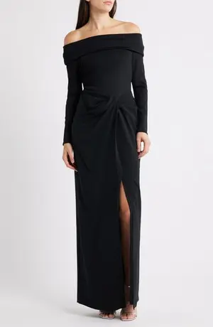 Ralph Lauren Long Sleeve Evening Dresses