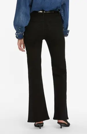 FRAME Pixie Icon High-rise Flare Jeans