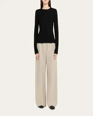Officine Générale Nine Merino Crewneck Sweater