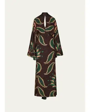 Johanna Ortiz Traditional Tunic Dress - Whtblk