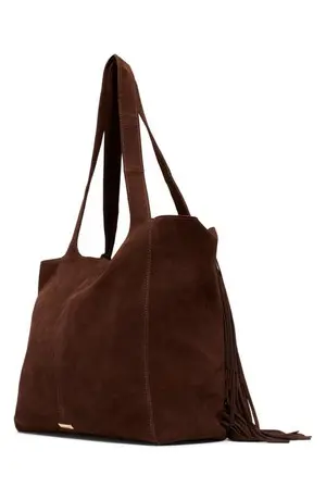 Aldo Arrow Suede Tote