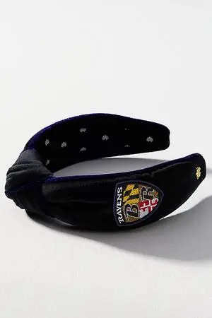 Lele Sadoughi NFL Headband Ravens
