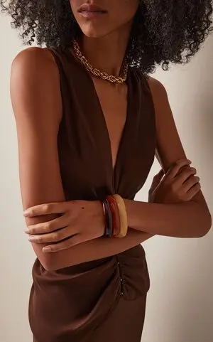 BEN-AMUN Set-of-three Resin Bangles