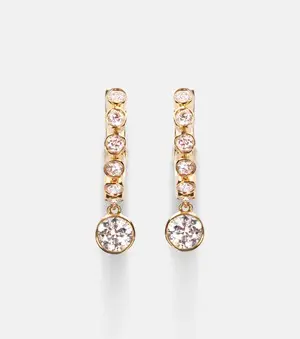 Anita Ko Bezel Earrings