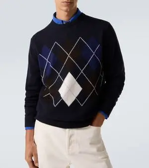 Arch4 Argyle Cashmere Sweater
