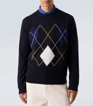 Arch4 Argyle Cashmere Sweater