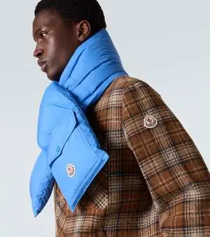 Moncler Down-paneled Scarf