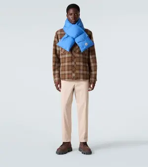Moncler Down-paneled Scarf