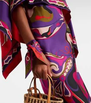 Emilio Pucci Iride Silk Twill Scarf - Multicoloured