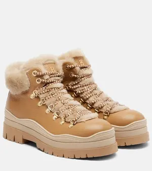 Bogner Gold Tone Boots For Women