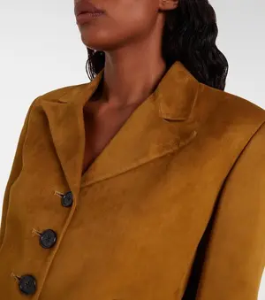 Khaite Saraphina Suede Jacket