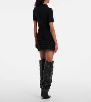 Balmain Tweed Miniskirt