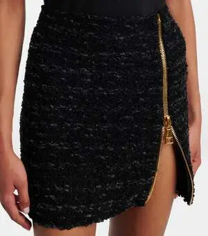 Balmain Tweed Miniskirt