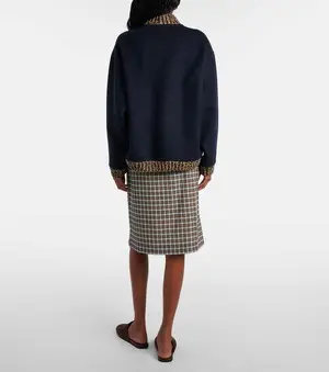 Prada Wool And Cashmere Cardigan
