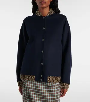 Prada Wool And Cashmere Cardigan