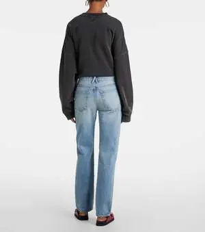 SLVRLAKE Kendra High-rise Straight Jeans