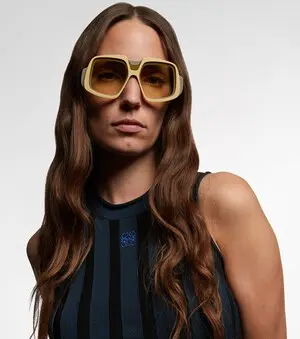 Loewe Collage Anagram Square Sunglasses