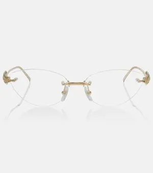 Cartier Gold Frame Glasses