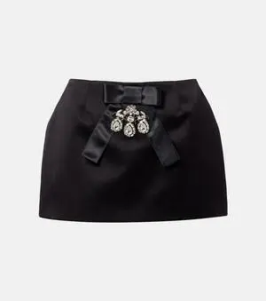 Silk Mini Skirts