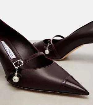 JIMMY CHOO Aren 65 Leather Pumps