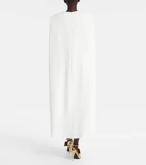 Givenchy Caped Cocktail Dress