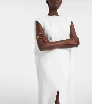 Givenchy Caped Cocktail Dress