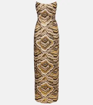 Markarian Metallic Evening Dresses