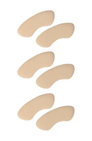 FOOT PETALS Back-of-heel Cushions 3-pack - Khaki