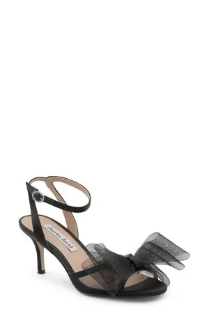CHARLES DAVID Bridges Ankle Strap Sandal - Black