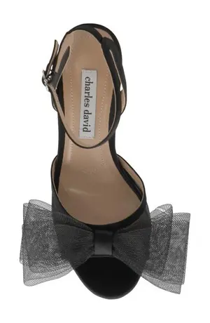 CHARLES DAVID Bridges Ankle Strap Sandal