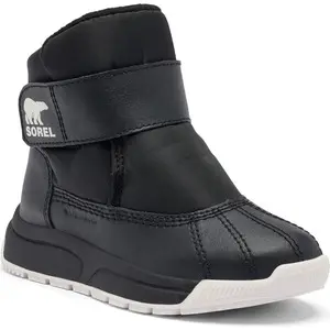 Sorel Whitney Iii Waterproof Boot - Black/sea Salt