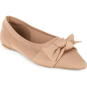 Tahari Bow Detailing Flats For Women