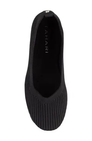 Tahari Vilamoura Knit Ballet Flat