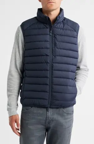 SAVE THE DUCK Rhus Water-resistant Puffer Vest - Blue Black
