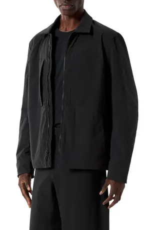 Veilance Mionn Water Resistant Insulated Overshirt - Black