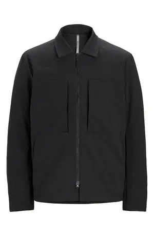 Veilance Mionn Water Resistant Insulated Overshirt - Black